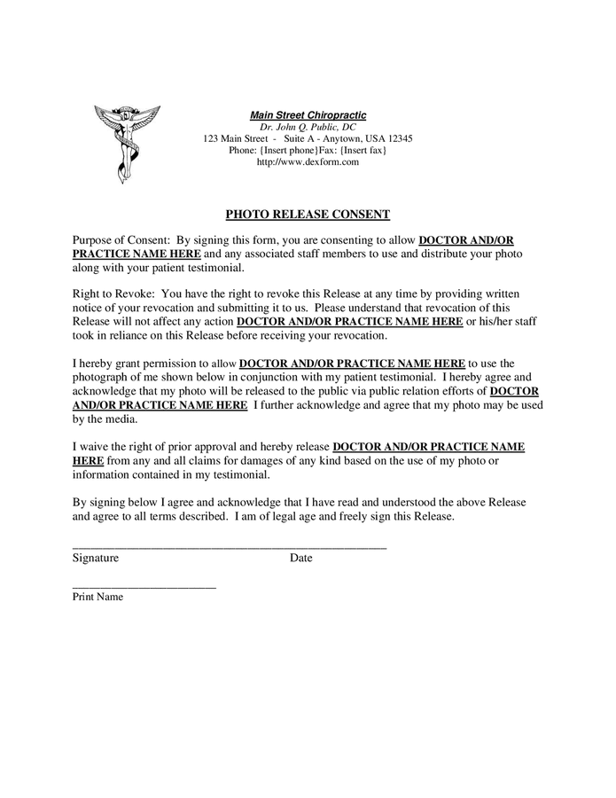 Chiropractic forms in Word and Pdf formats - page 5 of 8