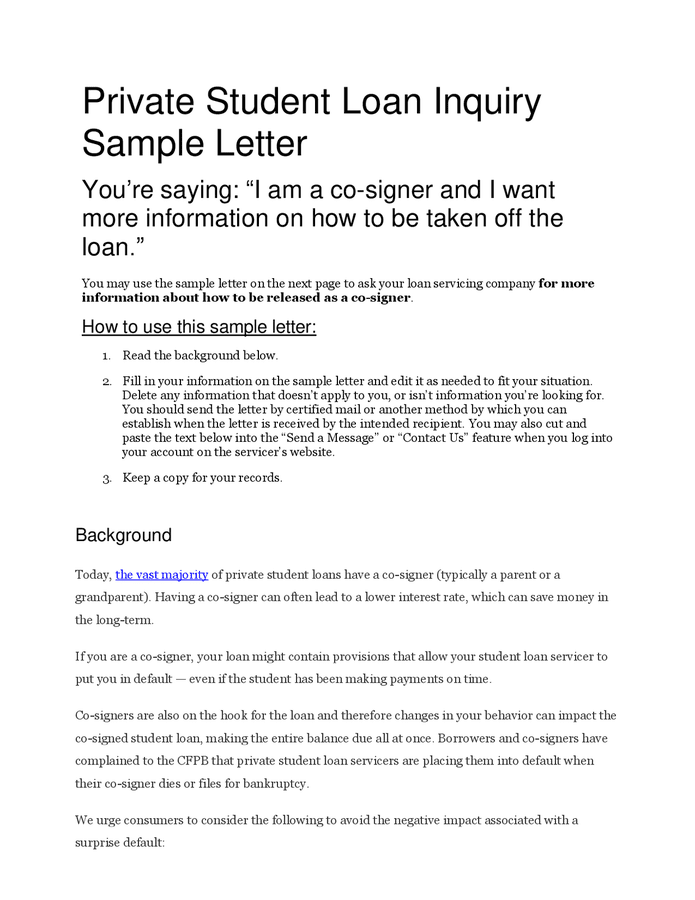 Letter of Inquiry Sample - download free documents for PDF, Word and Excel