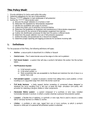 Fall protection procedure policy sample in Word and Pdf formats