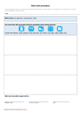Safe work procedure in Word and Pdf formats