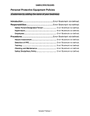 Sample PPE policies in Word and Pdf formats - page 2 of 9