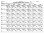 Child care attendance sheet, 7 days in Word and Pdf formats
