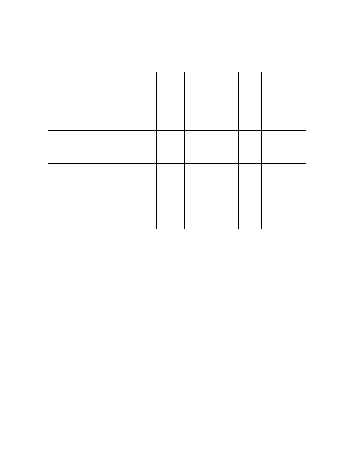 Nutrition Assessment Form In Word And Pdf Formats Page 2 Of 2