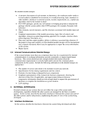 System design document template in Word and Pdf formats - page 8 of 8