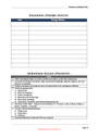 Small business continuity plan template in Word and Pdf formats