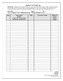 Sanitizer test strip log in Word and Pdf formats