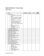 Event packing list template in Word and Pdf formats - page 2 of 2