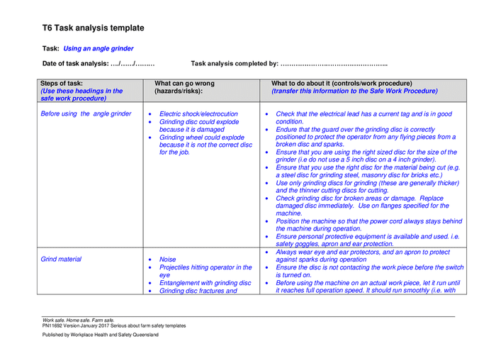 Farm safety templates (Australia) in Word and Pdf formats - page 10 of 27