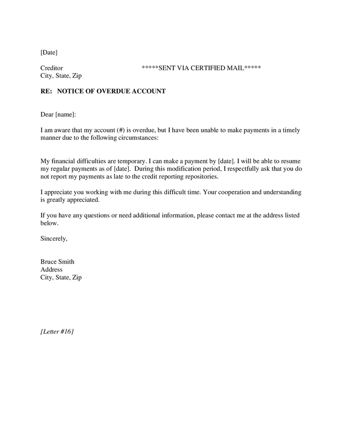 Credit-rebuilding letters in Word and Pdf formats - page 17 of 27