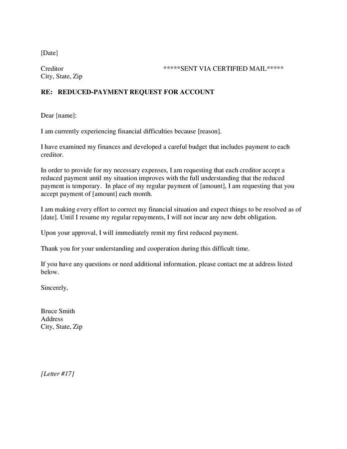 Credit-rebuilding letters in Word and Pdf formats - page 18 of 27