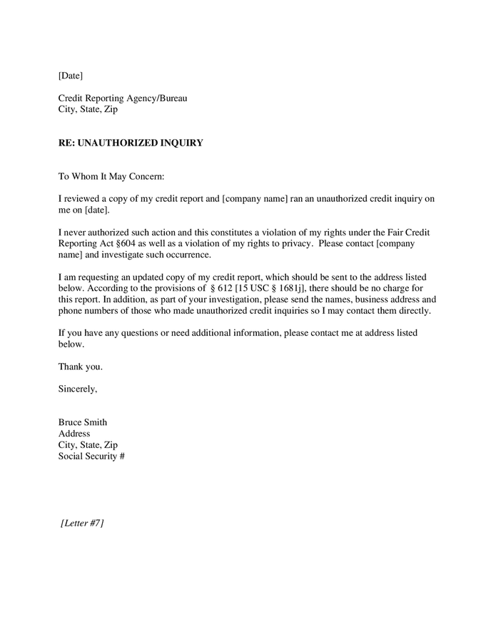 Credit-rebuilding letters in Word and Pdf formats - page 8 of 27