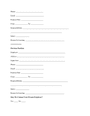 Sample job application form in Word and Pdf formats