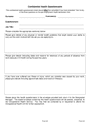 Pre-employment health declaration form (Great Britain) in Word and Pdf ...