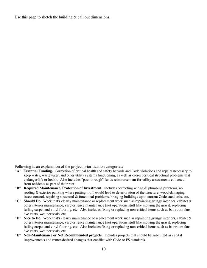 Building maintenance condition survey checklist in Word and Pdf formats ... Building maintenance condition survey checklist in Word and Pdf formats ...