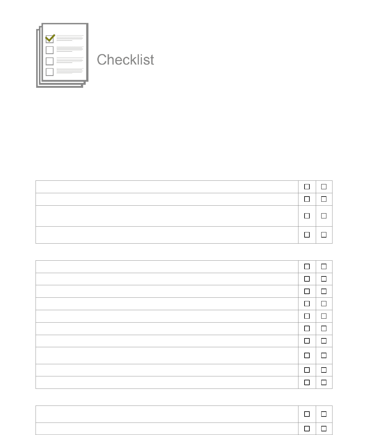 Comprehensive safety & health inspection checklist in Word and Pdf formats Comprehensive safety & health inspection checklist in Word and Pdf formats