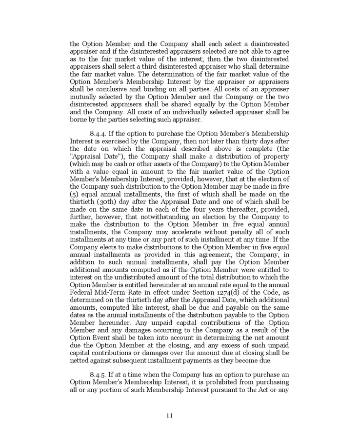 Operating agreement for LLC (Colorado) in Word and Pdf formats - page ...