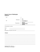Statutory Declaration Form - download free documents for PDF, Word and ...