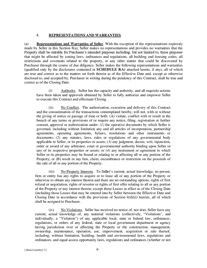 Agreement of purchase and sale (Alabama) in Word and Pdf formats - page ...