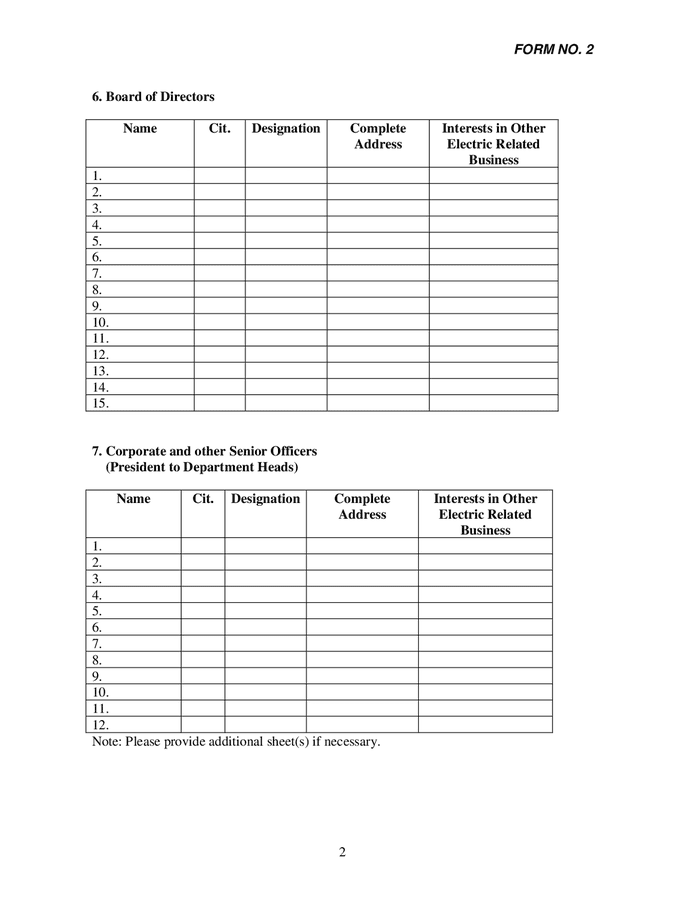 Company profile template in Word and Pdf formats - page 2 of 4