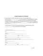 Hospital employment verification sample letter in Word and Pdf formats