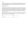 Informed consent form - dental services in Word and Pdf formats