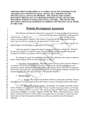 Website development agreement template in Word and Pdf formats