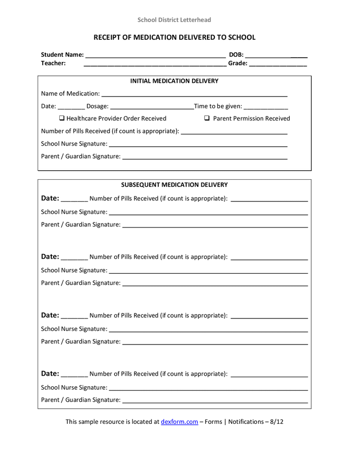 General Receipt Template - download free documents for PDF, Word and Excel