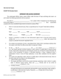 Affidavit for search warrant (Texas) in Word and Pdf formats