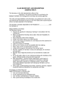 Club secretary job description sample in Word and Pdf formats - page 2 of 2