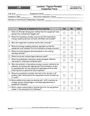 Lockout / tagout periodic inspection form in Word and Pdf formats