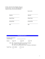 Vendor information sheet (VIS) template in Word and Pdf formats