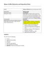 Retention and disposition policy template in Word and Pdf formats