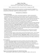 Sample resume template in Word and Pdf formats