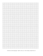 Graph paper template - 10 divisions per centimeter in Word and Pdf formats
