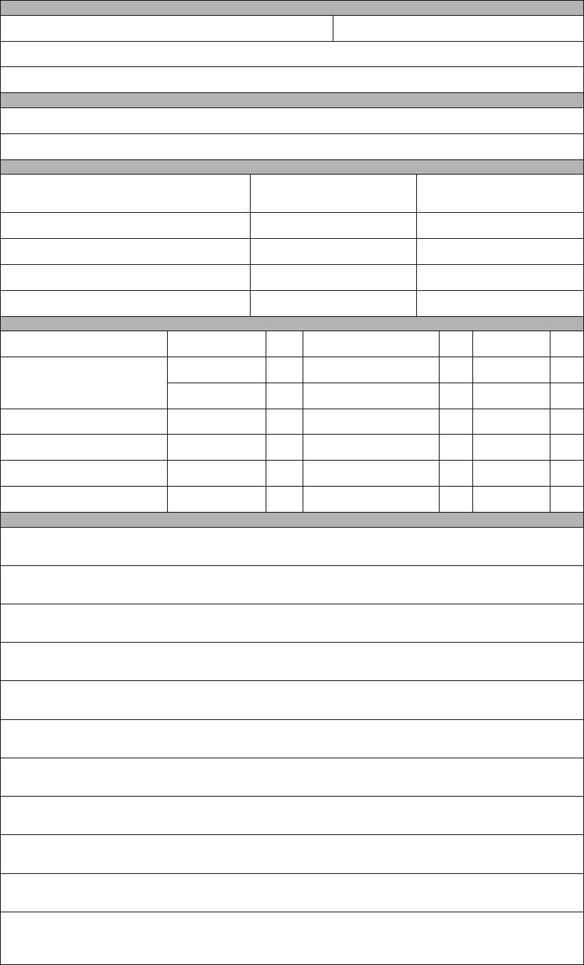 Patient form for travel vaccinations in Word and Pdf formats