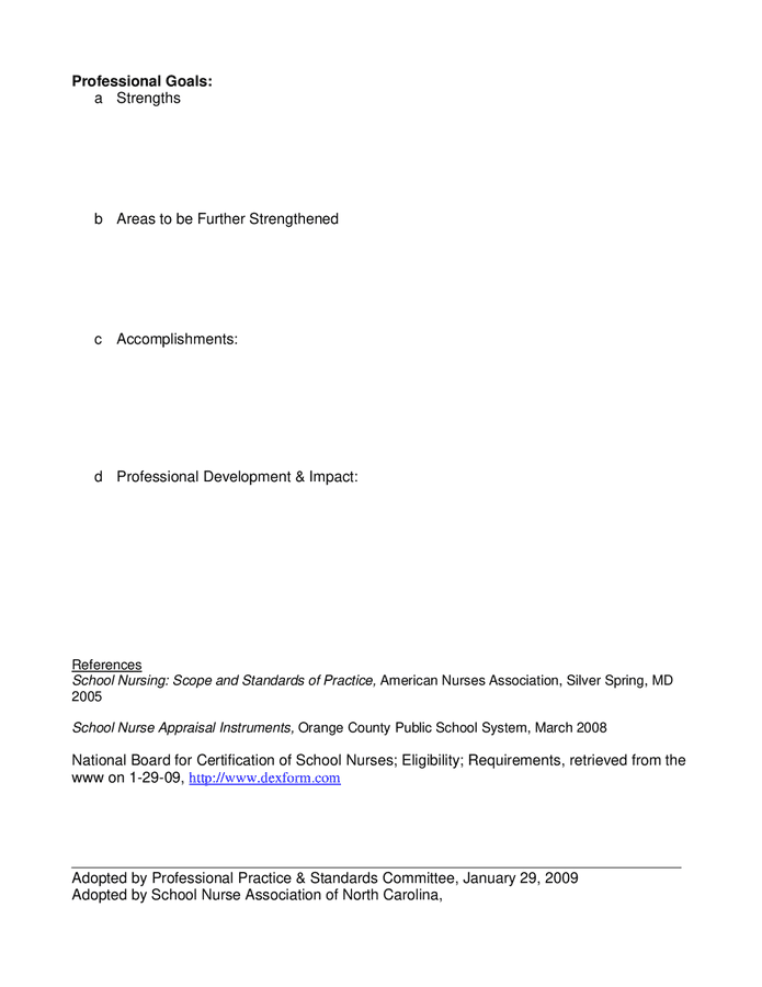School Nurse Evaluation Tool In Word And Pdf Formats Page 9 Of 9 school-nurse-evaluation-tool-in-word-and-pdf-formats-page-9-of-9