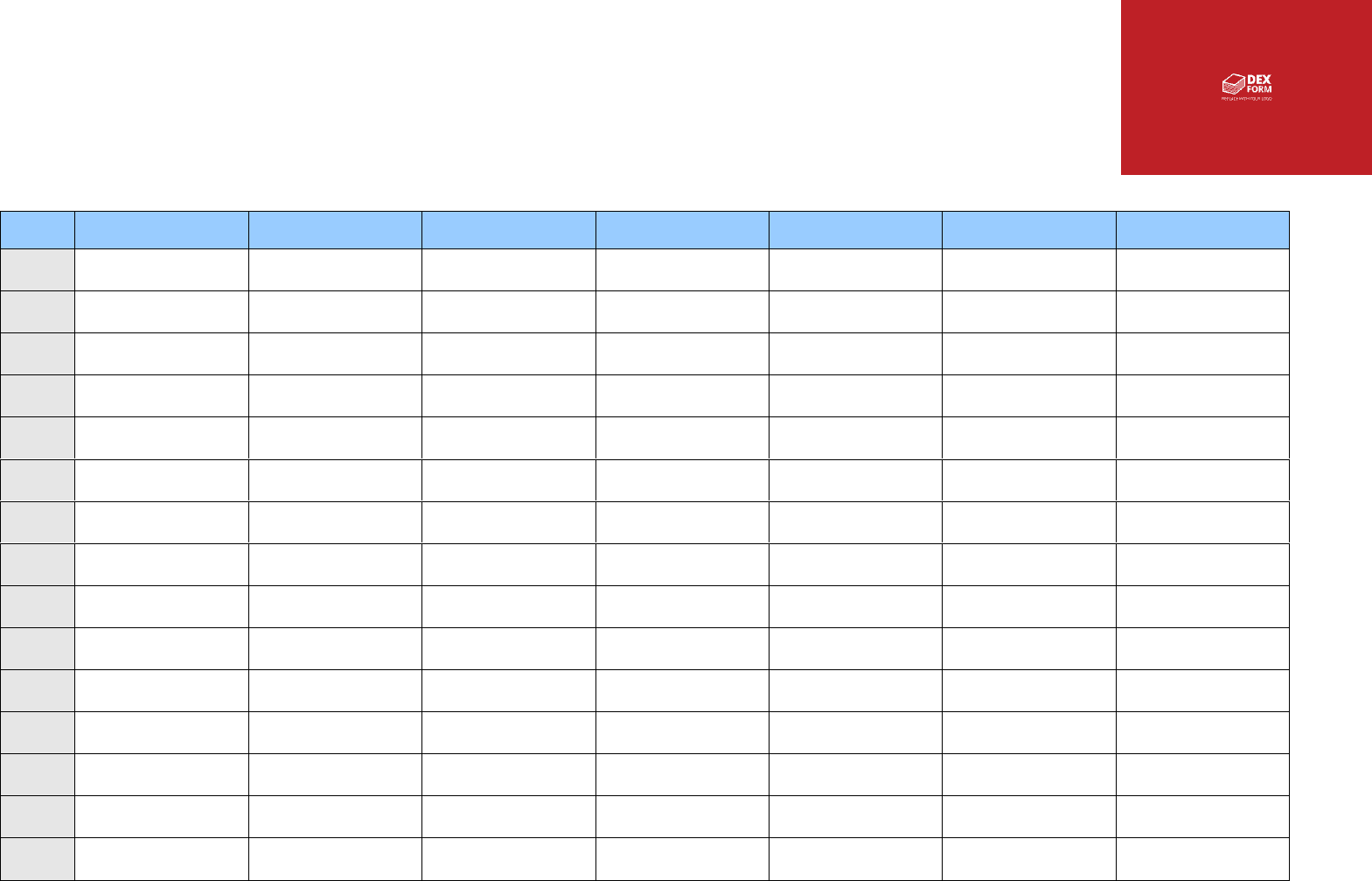 Revision timetable sheet in Word and Pdf formats