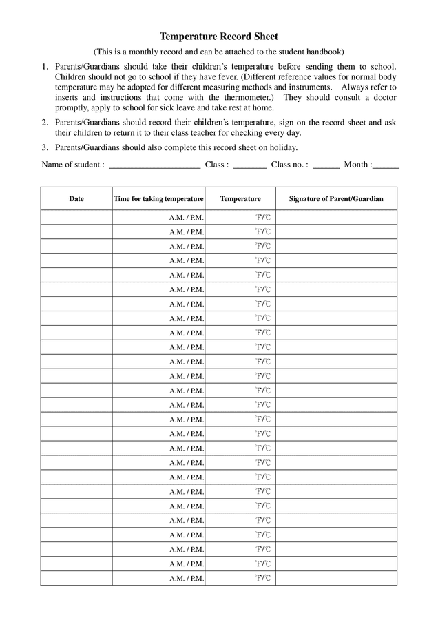 Log Sheet Template - download free documents for PDF, Word and Excel