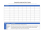 Responsibility assignment matrix template in Word and Pdf formats