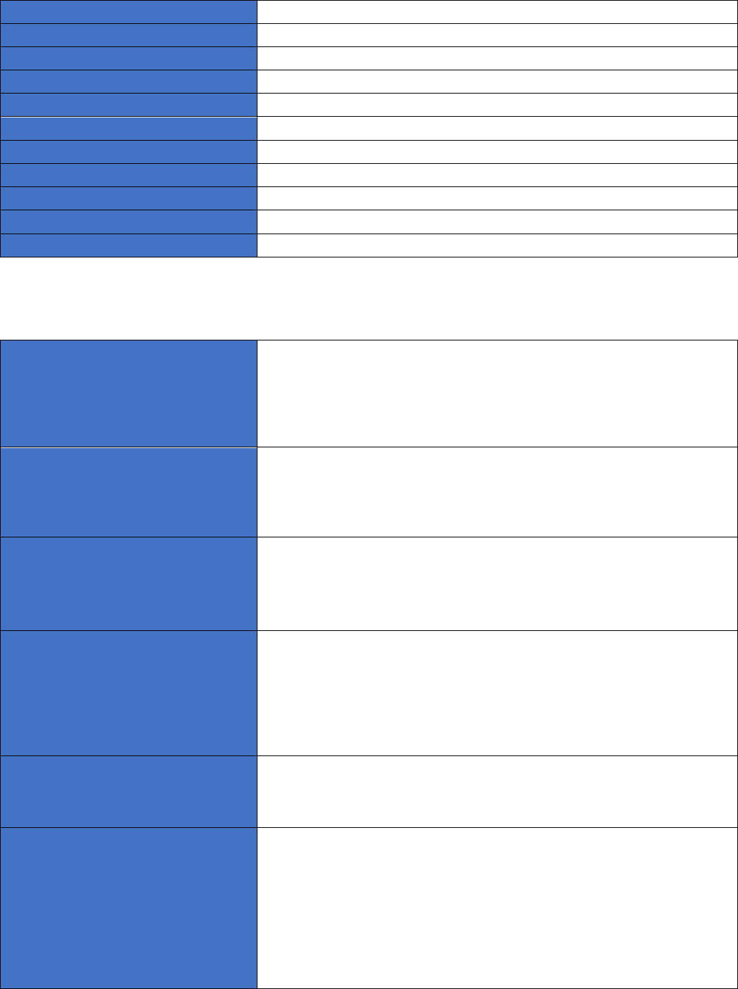 TV advertising briefing template in Word and Pdf formats