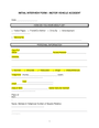Initial interview form – motor vehicle accident template in Word and ...