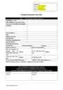 Probate instruction form - registering a death in Word and Pdf formats