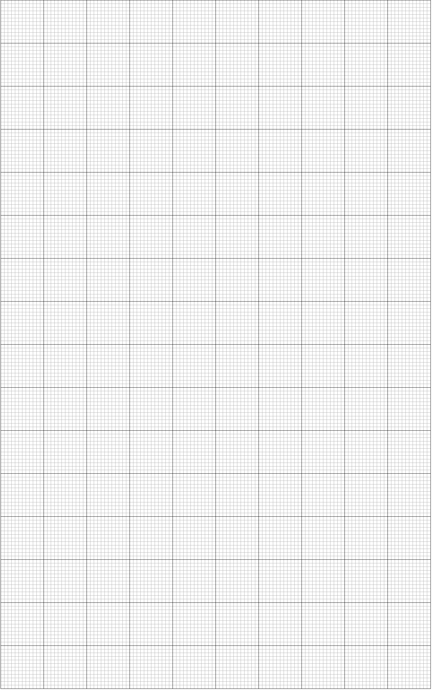 Small boxes graph paper in Word and Pdf formats