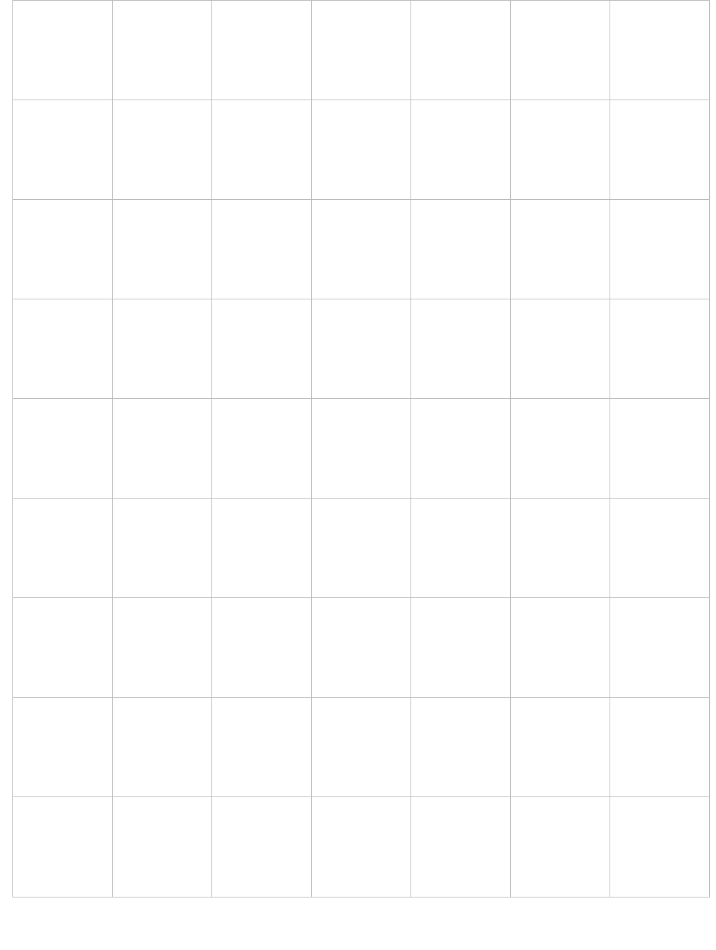 1" graph paper in Word and Pdf formats