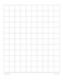 3/4" graph paper in Word and Pdf formats