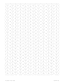 Isometric Paper - download free documents for PDF, Word and Excel