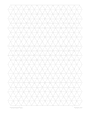 Triangles graph paper in Word and Pdf formats