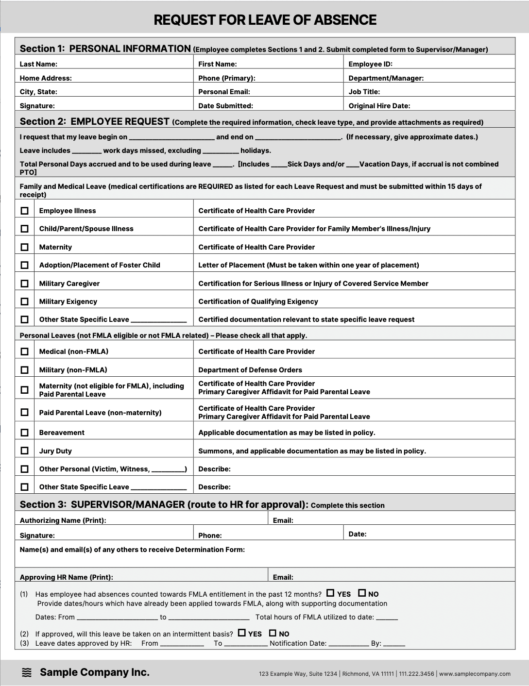 Professional templates for businesses